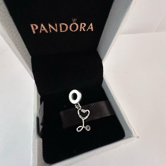 Pandora | Jewelry | Pandora Stethoscope Nurse Doctor Silver Charm ...